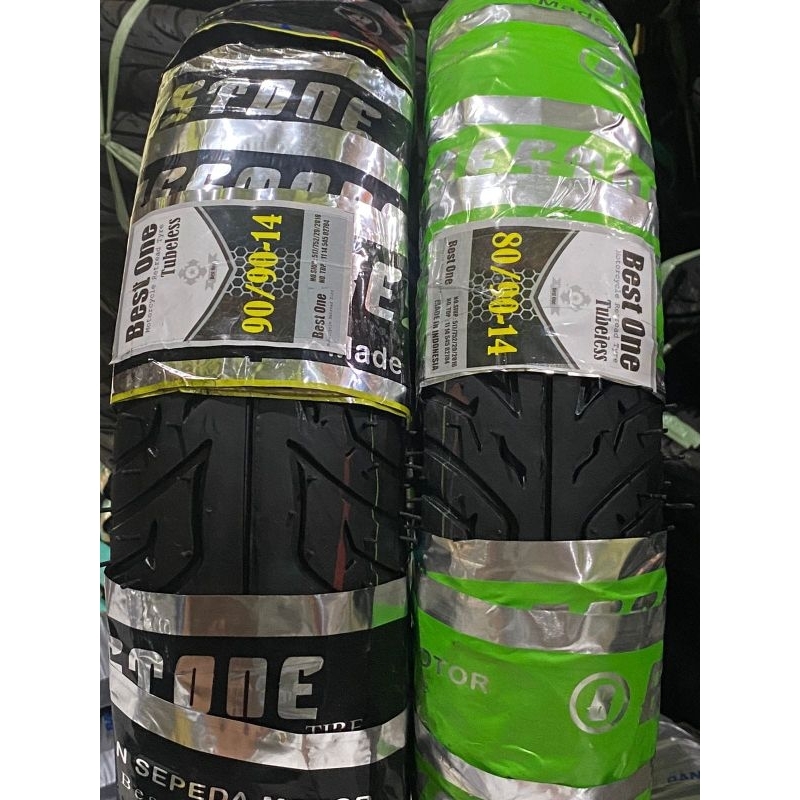 Jual BAN LUAR FULLPRESS MATIC TUBELESS RING 14 80/90 & 90/90 RPM/BESTONE HARGA SATUAN | Shopee ...