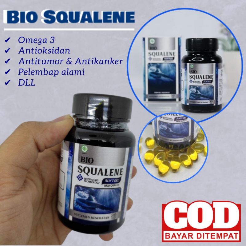 Jual BIO SQUALENE MINYAK HATI IKAN HIU BERKHASIAT TINGGI | Shopee Indonesia