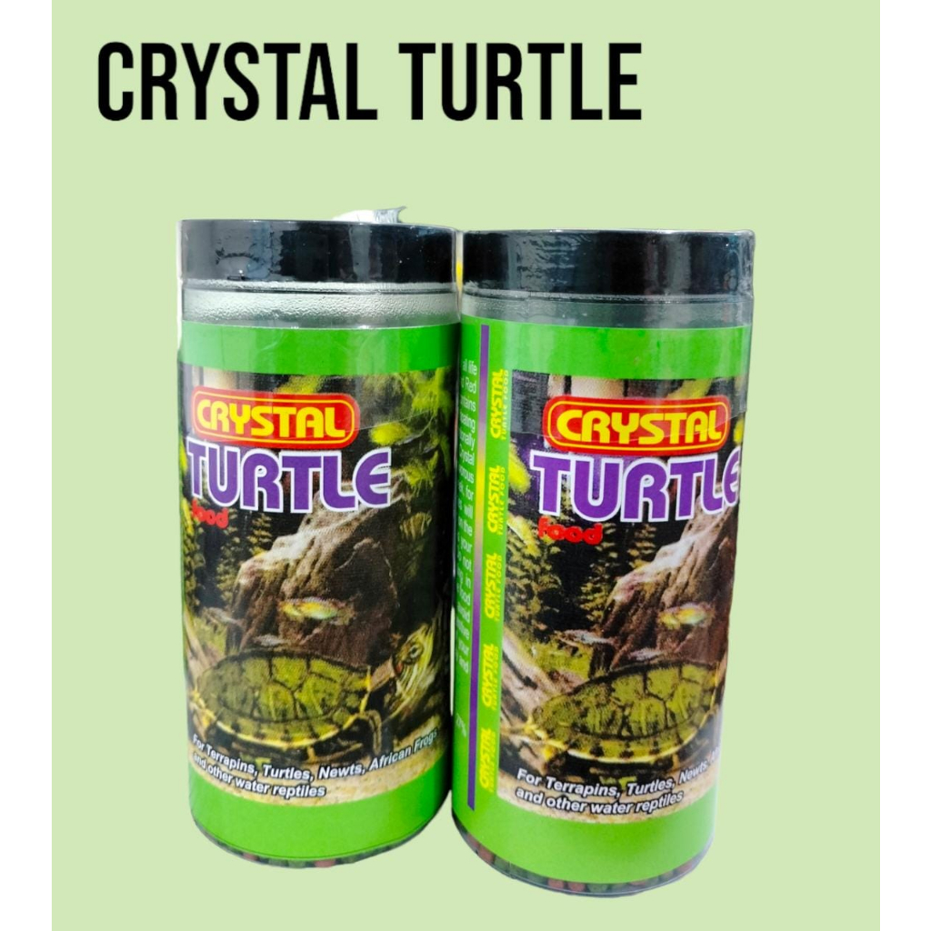 Jual CRYSTAL TURTLE 100 gram ukuran 2mm Pakan Kura-kura Turtle Food ...