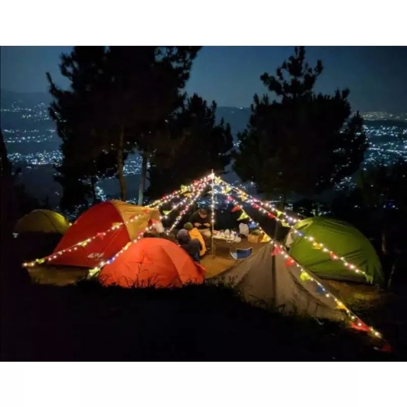 Jual Bendera Segitiga Tenda Camping Hicking Outdoor Bunting Flag 5 ...