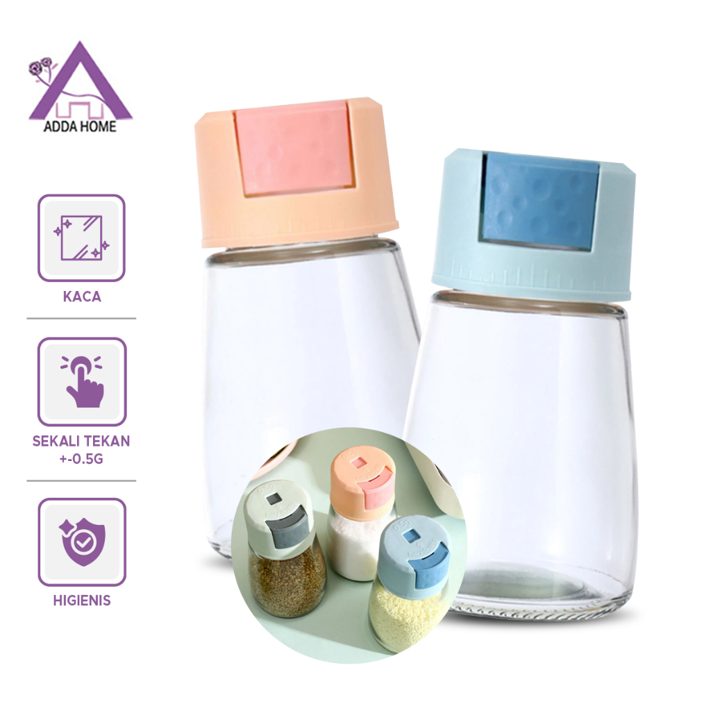 Jual Botol Bumbu Garam Gula Tekan Otomatis Spices Dispenser | Shopee ...