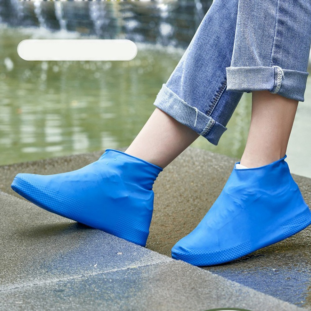 Jual Cover Sepatu Anti Air Unisex Bahan Karet Silikon Sarung Sepatu ...
