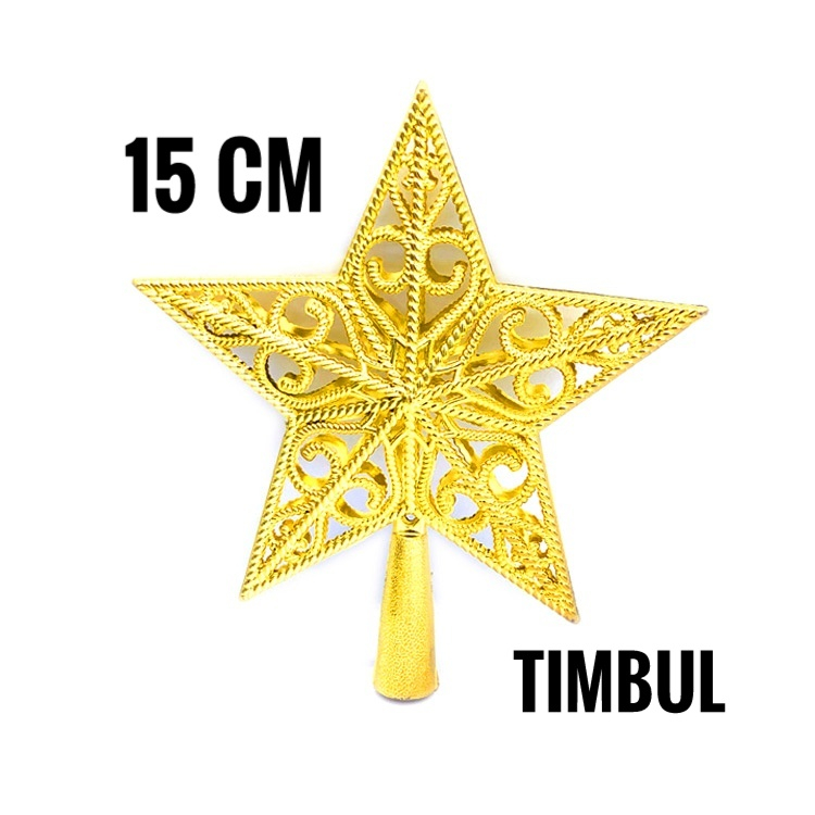 Jual [ PREMIUM ] BINTANG TOP POHON NATAL Hiasan Pohon Natal Besar ...
