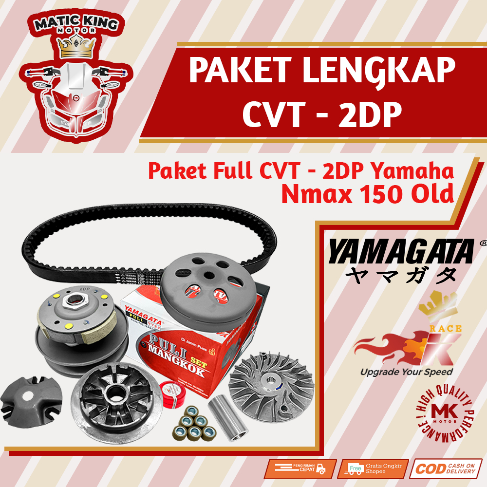 Jual Paket Full Upgrade CVT Yamaha Nmax Aerox Lexi 125/150/155 2DP ...