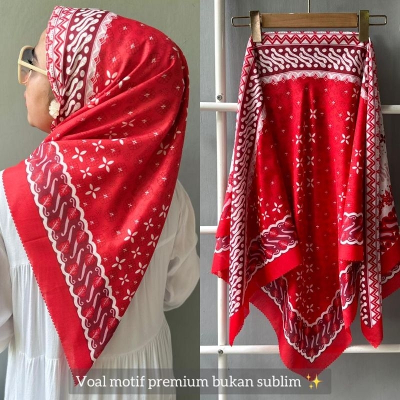 Jual Hijab MERAH PUTIH Hijab KEMERDEKAAN Hijab AGUSTUSAN Hijab 17-AN ...