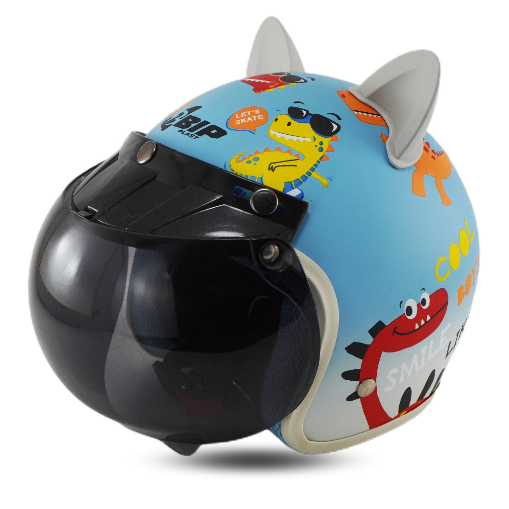 Jual Helm Anak Motif Lucu Helem Bogo Anak-Anak Kuping Kucing SNI ...