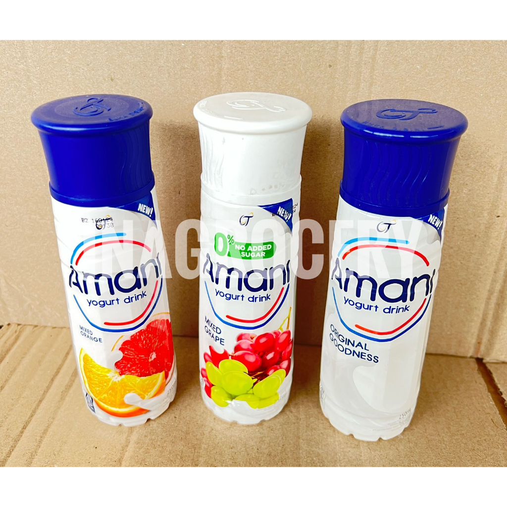 Jual AMANI YOGURT DRINK (ALL VARIANT) (5 BOTOL) | Shopee Indonesia