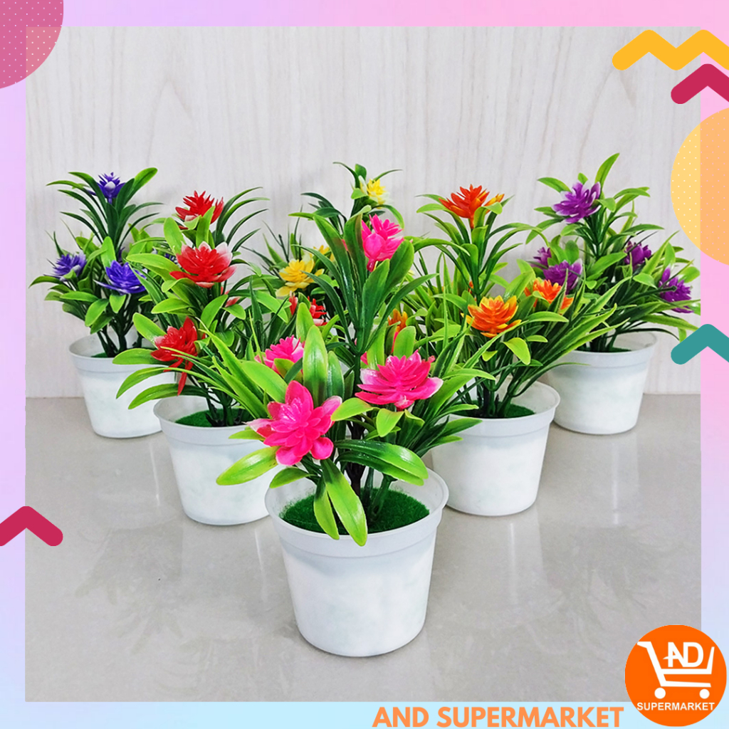 Jual Bunga Hias Tanaman Bonsai Plastik Artificial Bunga Palsu Hiasan ...