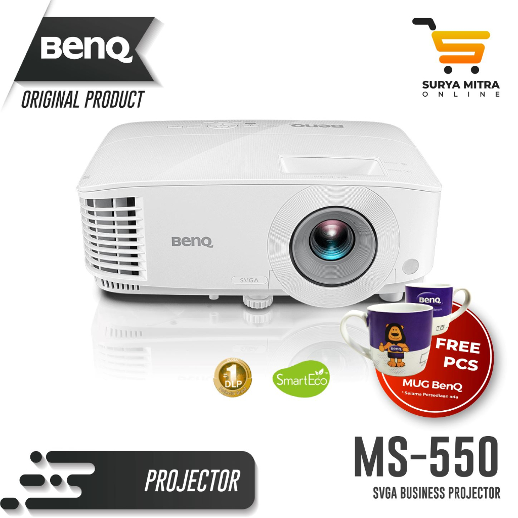 Jual Projector BenQ MS550 SVGA | Shopee Indonesia