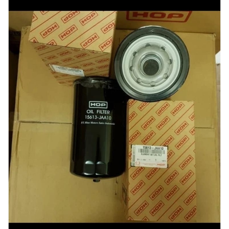 Jual OIL FILTER HINO FILTER OLI HINO LOHAN H500 15613-JAA10 HOP GENUINE ...