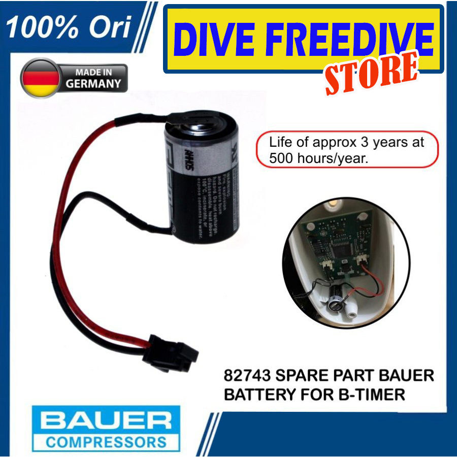 Jual 82743 Spare Part Compressor Bauer Replacement Battery B-Timer ...