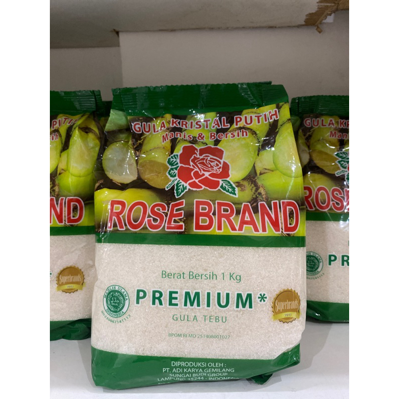 Jual Rose Brand Gula Pasir 1kg | Shopee Indonesia
