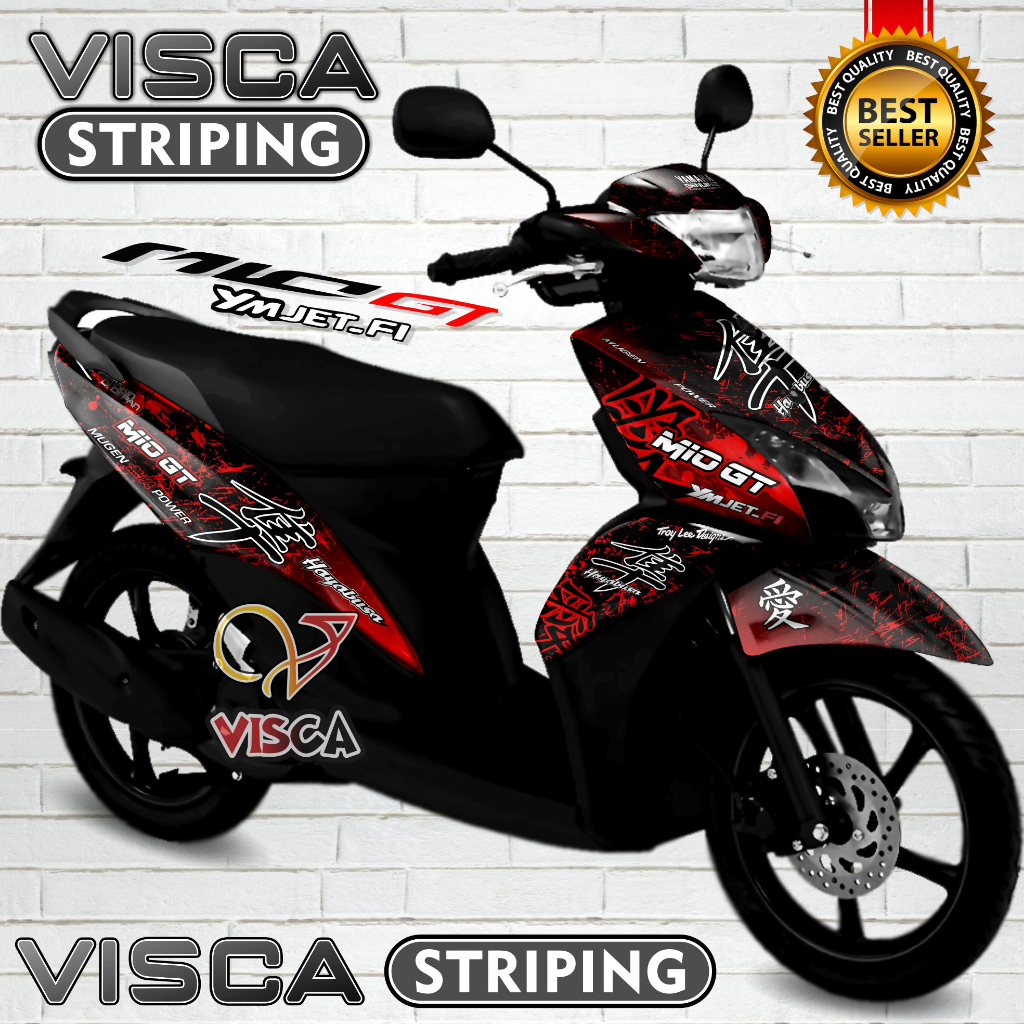 Jual Decal Mio GT Full Body - Stiker Mio GT Variasi Full Body - Striping Mio GT Variasi - Decal ...
