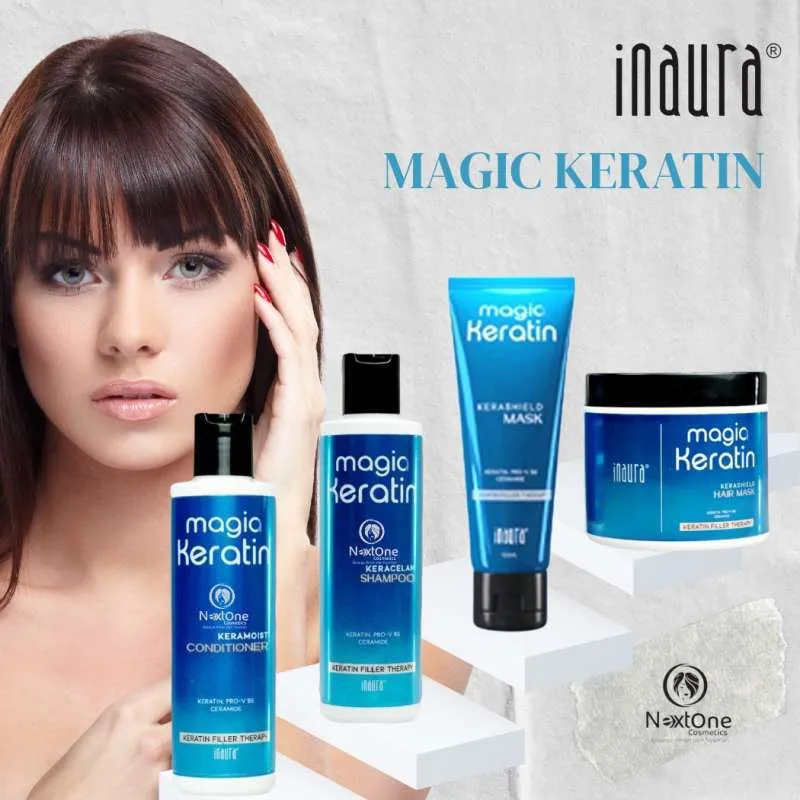 Jual INAURA Magic Keratin Series | Shampoo Conditioner Hair Mask ...