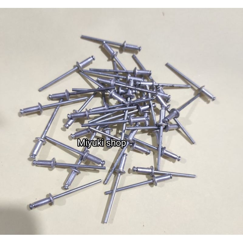 Jual paku rivet paku keling paku tembak 423 (harga satuan) ukuran 3 ...