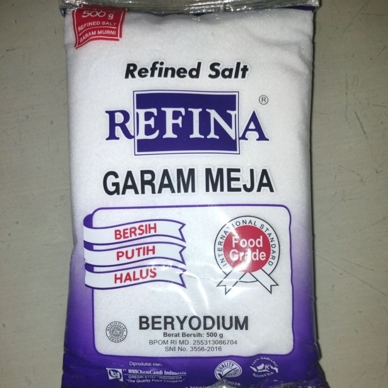 Jual GARAM REFINA 500 GR | Shopee Indonesia