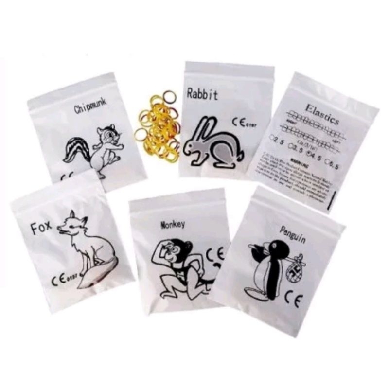 Jual Karet Elastik Ortho Behel / Dental Rubber Band / Elastic Band 3,5 ...