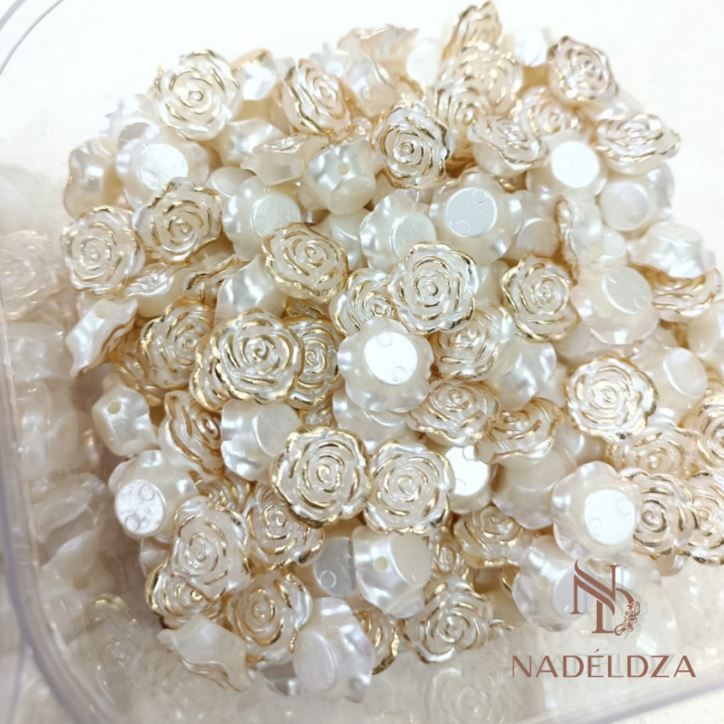 Jual Mote Mawar List Gold (25gr) | Shopee Indonesia