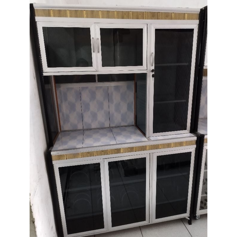 Jual Rak Piring 3Pintu Magicom Tempahan -Star Mebel | Shopee Indonesia