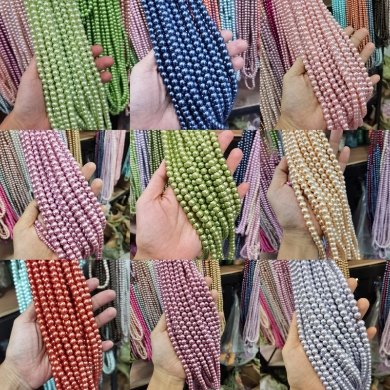 Jual MUTIARA SINTETIS BERAT UKURAN 8 MM KUALITAS BAGUS DAN KILAP PER ...