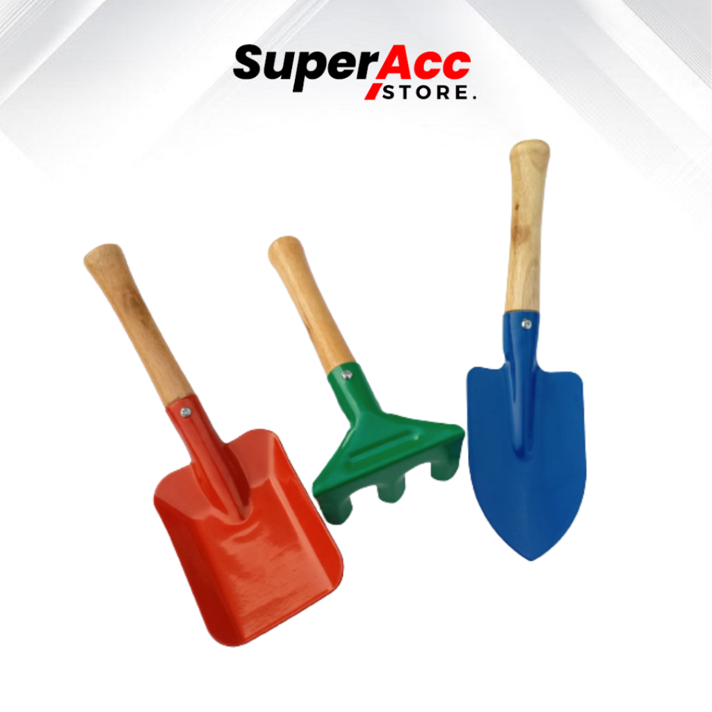 Jual Alat Kebun Berkebun Mini Set 3in1 Sekop Garpu Cangkul Untuk ...