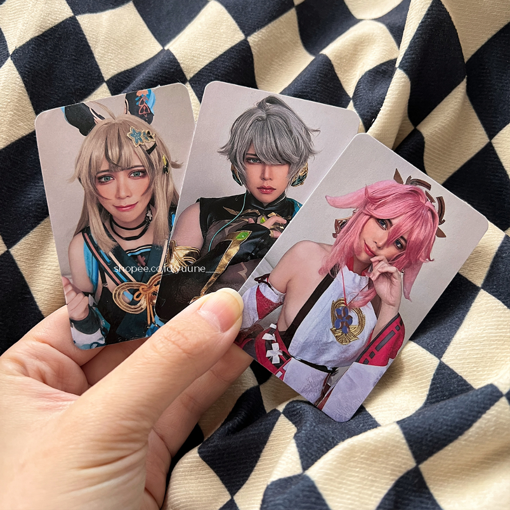 Jual Photocard Cosplay Yuune Genshin Impact | Shopee Indonesia