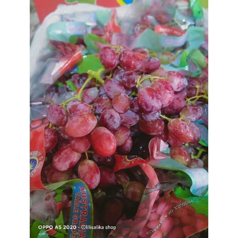 Jual ANGGUR SWEET RED USA SEEDLESS | Shopee Indonesia