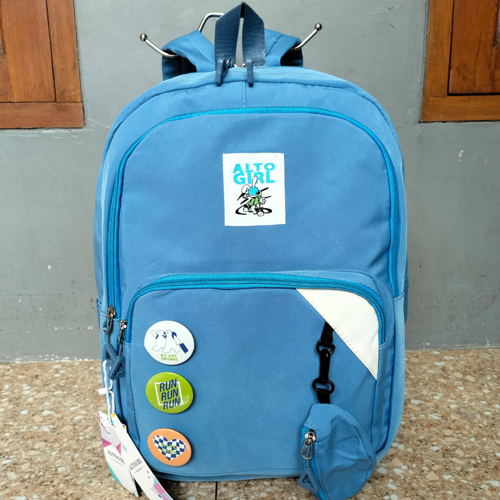 Jual Tas Ransel Backpack Sekolah Alto Original We are friends | Shopee ...