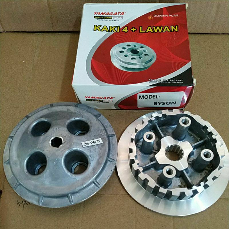 Jual kaki 4 + lawan kopling dudukan kampas kopling 45P Byson, Byson Fi injeksi 2015 - 2017 ...