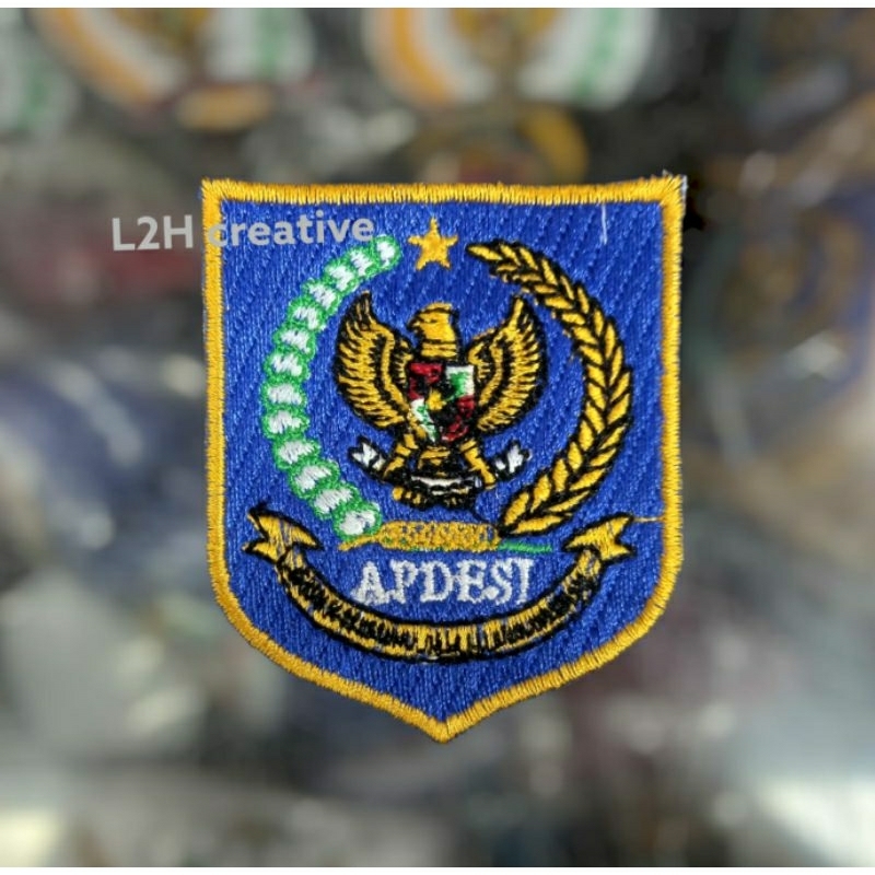 Jual logo bordir APDESI | Shopee Indonesia