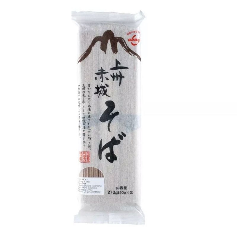 Jual Akagi Shokuhin Joshu Akagi Soba 270gr | Shopee Indonesia