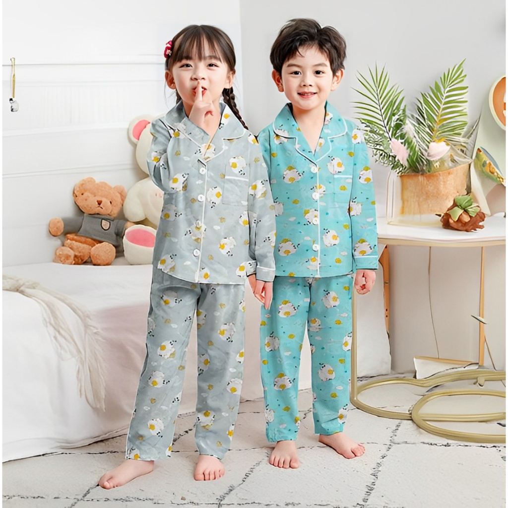 Jual CIAHAW -BAJU TIDUR PIYAMA ANAK PEREMPUAN 3-10 TAHUN/PAKAIAN ANAK PEREMPUAN | Shopee Indonesia
