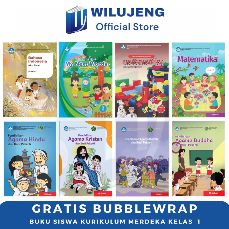 Jual Buku Paket Siswa Kurikulum Merdeka Kelas 1 / I SD - Full Colour | Shopee Indonesia