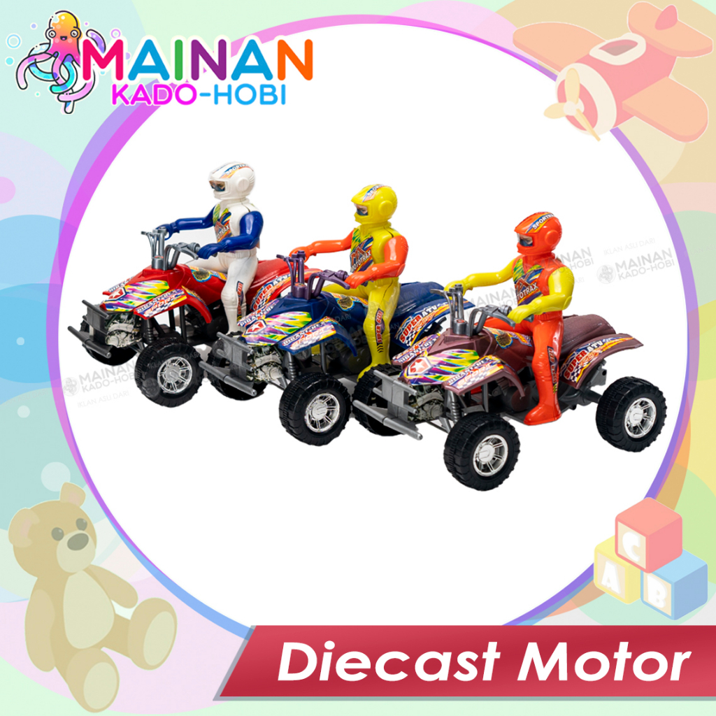 Jual HADIAH ULANG TAHUN MAINAN ANAK LAKI MINIATUR DIECAST MOTORCYCLE ...