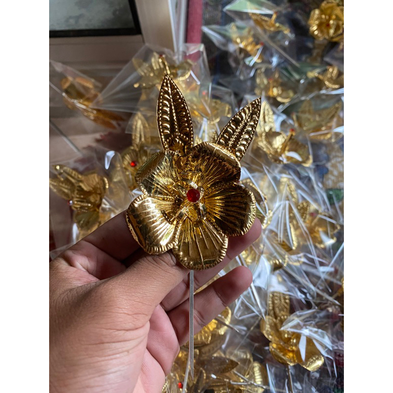 Jual Bunga Pucuk Udeng Pengantin Bali/Aksesoris pengantin | Shopee ...