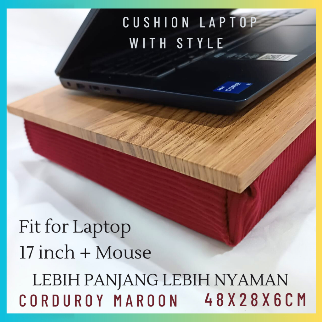 Jual AERA Bantal Laptop 5 in 1 | Alas Laptop Anti Panas | Meja Bantal ...