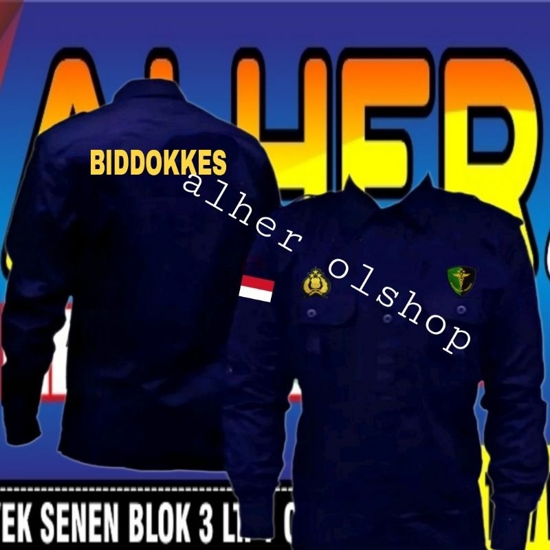 Jual Kemeja DOKPOL baju Dokpol seragam Pdh Dokpol Pdl Dokpol kemeja ...