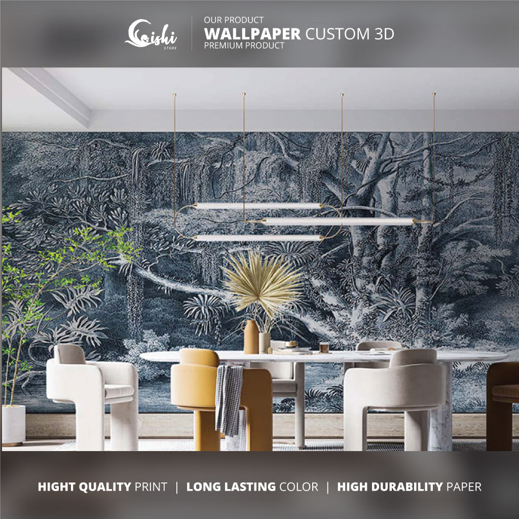 Jual Wallpaper Custom Ruang Makan | Gambar Tumbuhan dan Tanaman Hutan 1 ...