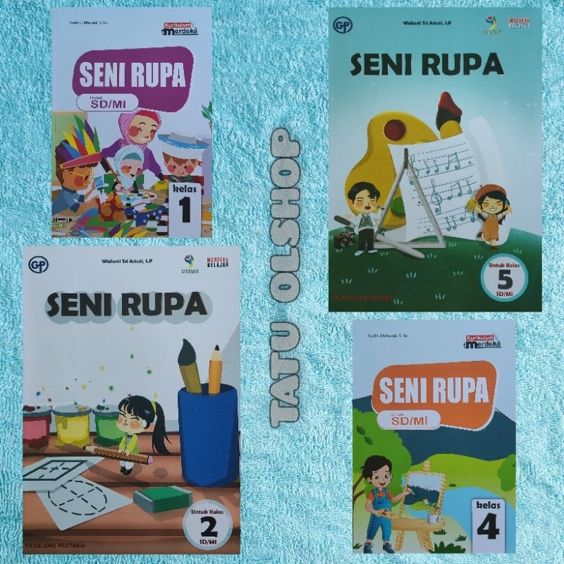 Jual Buku Kurikulum Merdeka Seni Rupa SD Kelas 1 2 4 5 Original Penerbit Cv,Wahana Karya Jaya ...