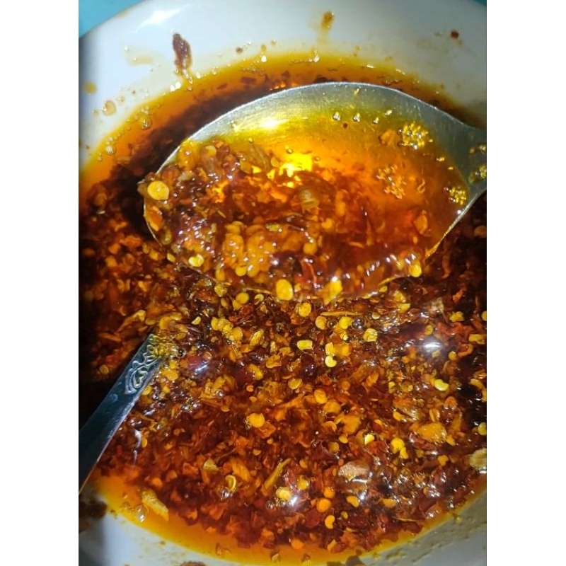 Jual Chili oil "HALAL 1000%" 120 ml MURAH MINYAK CABE | Shopee Indonesia