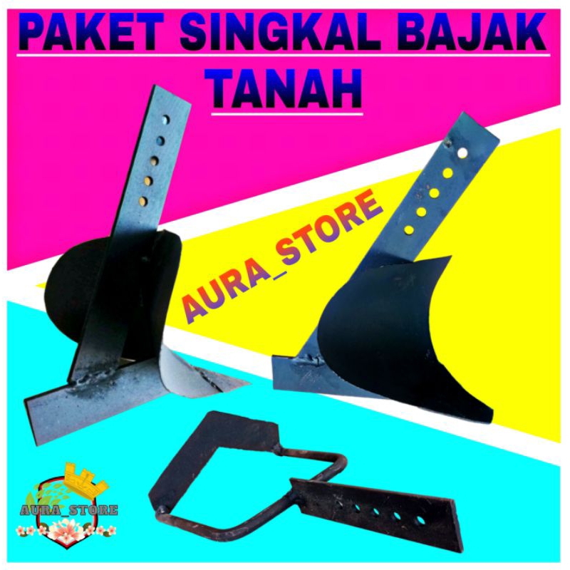 Jual SINGKAL BAJAK TANAH / PAKET HEMAT BAJAK TANAH - ALAT URUK PUPUK ...