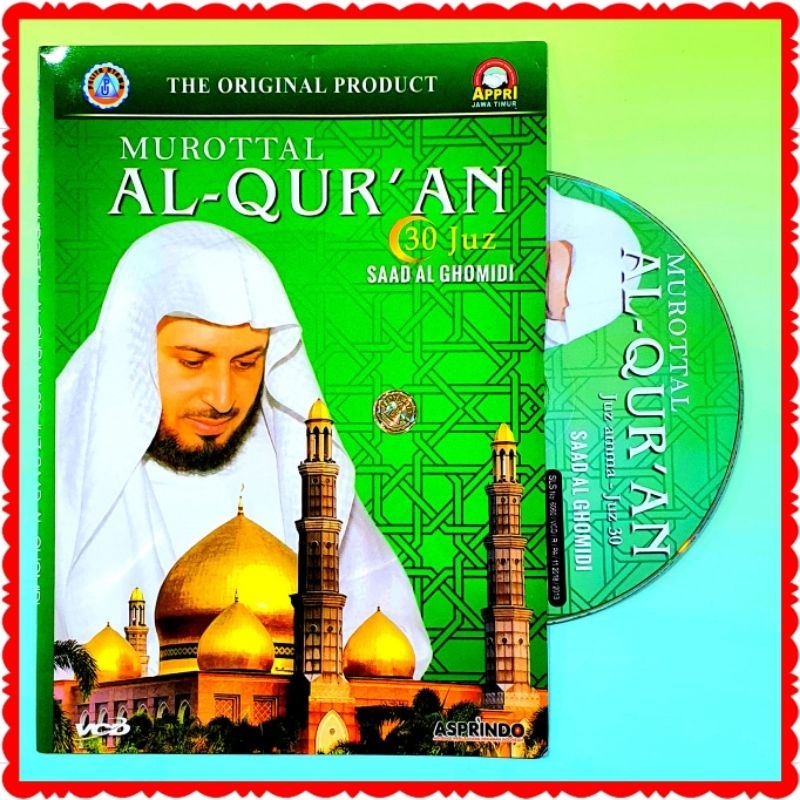 Jual VCD MUROTTAL AL QURAN-MUROTTAL ALQURAN 30 JUZ SURAT PILIHAN ...