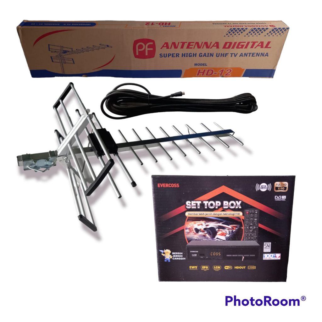 Jual STB Evercros dan Antena PF | Shopee Indonesia