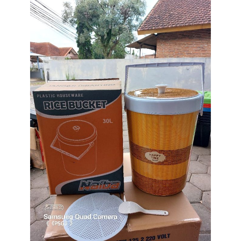 Jual RICE BUCKET NAIBA 30 L/TERMOS NASI | Shopee Indonesia