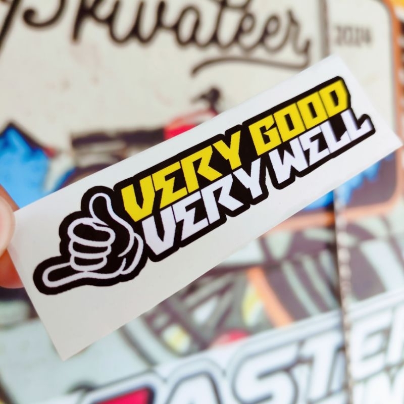 Jual stiker VERY GOOD | Shopee Indonesia