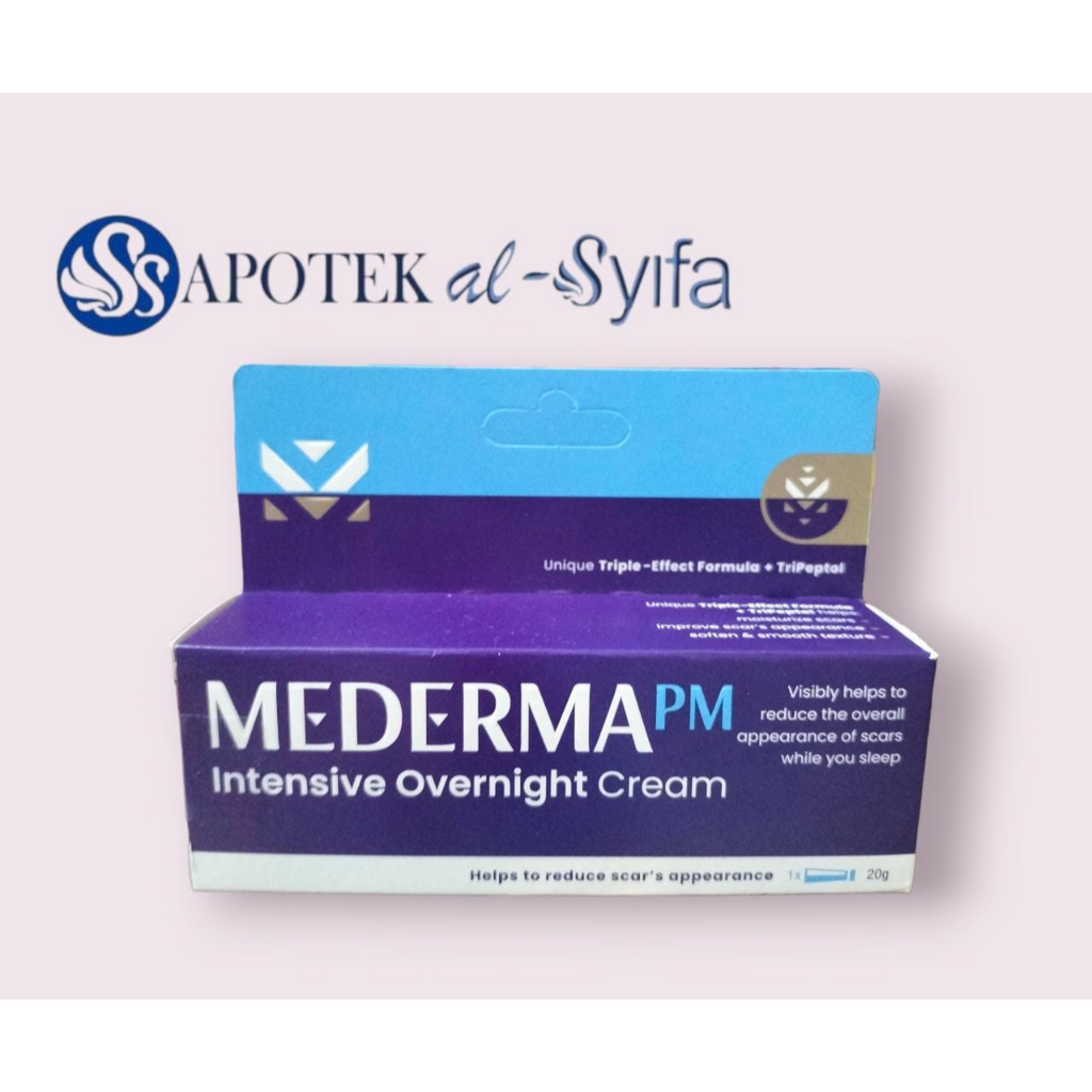 Jual Mederma PM Intensive Overnight Cream Menyamarkan Bekas Luka isi ...