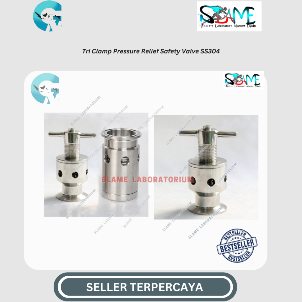 Jual Tri Clamp Pressure Relief Safety Valve SS304 | Shopee Indonesia