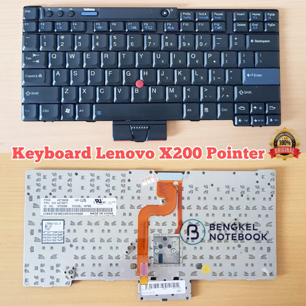 Jual Keyboard Lenovo IBM Thinkpad X200 X201 X200S X201S X200SI X200T ...