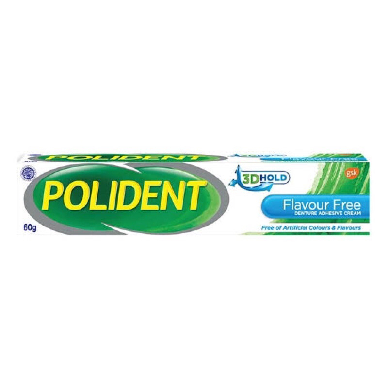 Jual Polident Flavour Free 60g | Polident Flavour Free 20g | Polident ...