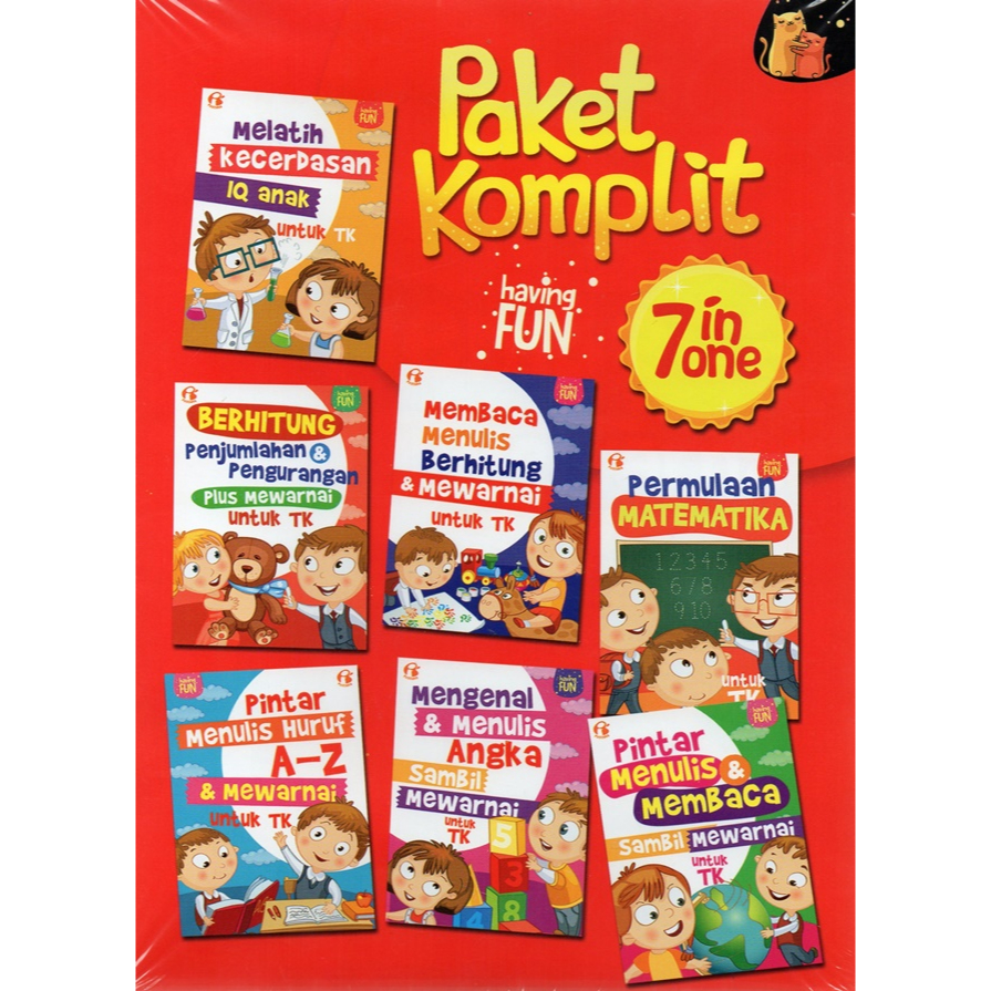 Jual Buku Anak TK PAUD Paket Komplit Having Fun 7 in 1 - Buku Untuk ... Jual Buku Anak TK PAUD Paket Komplit Having Fun 7 in 1 - Buku Untuk ...